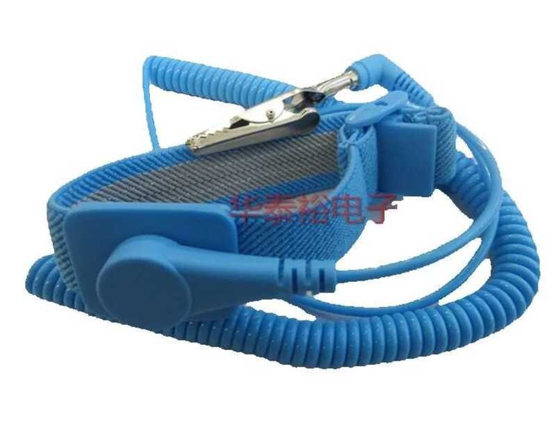 Static W Anti Wrist Strap, Anti-Static Wired Wrist Strap With Rope ...