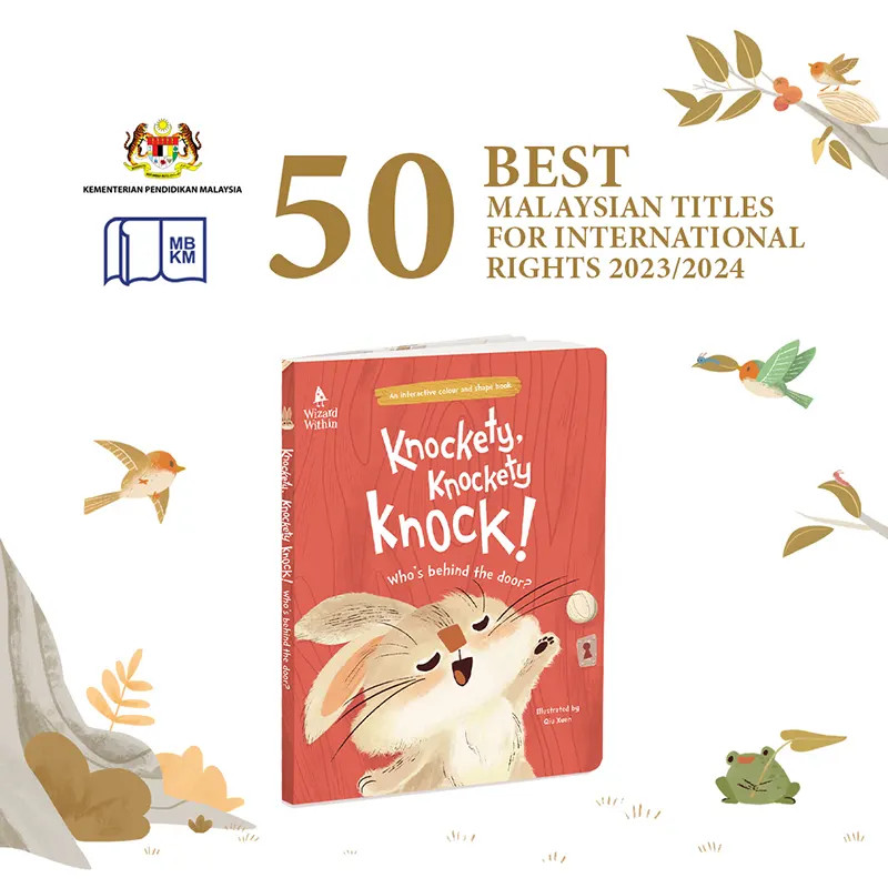 Knockety, Knockety Knock! Who’s behind the door? Wizard Within | Shopee ...