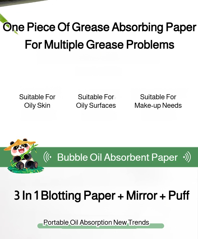 Portable Oil Absorbent Paper Bonna | Shopee Philippines