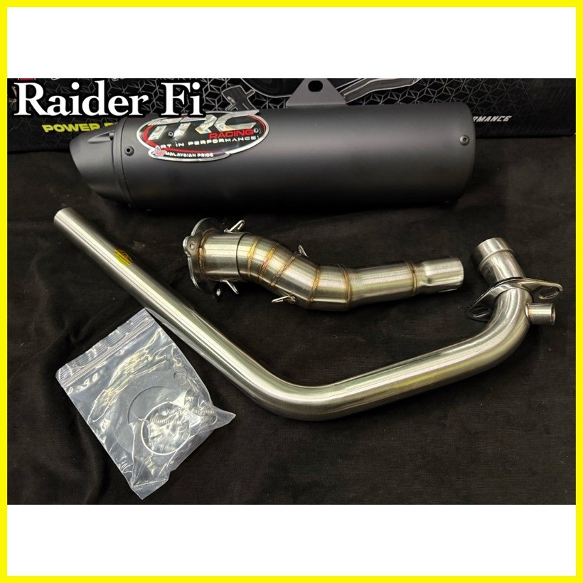 ☢ TRC EXHAUST PIPE SNIPER 155, Sniper 150, M3/Gt125, Beat Fi, Raider ...
