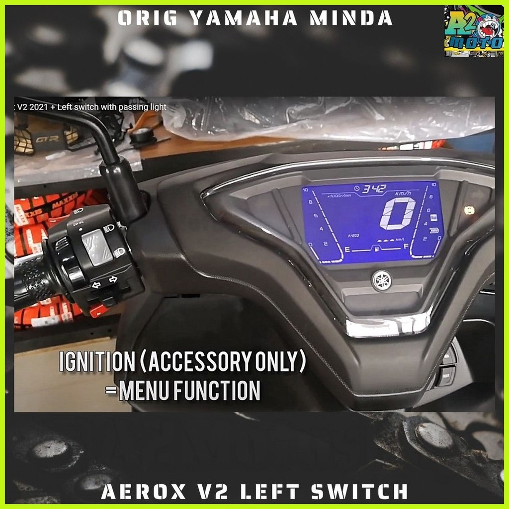 YAMAHA AEROX V2 / NMAX V2 V1 OEM SWITCH Left and Right with RELAY NOT ...