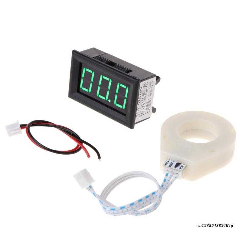 DC 5-120V 100A Mini Digital Current Voltage Amp Meter Ammeter Gauge ...