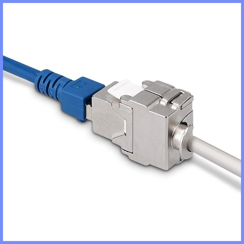 Keystone Module Jacks - 12 Piece CAT6A Shielded Keystone Jack RJ45 Cat ...