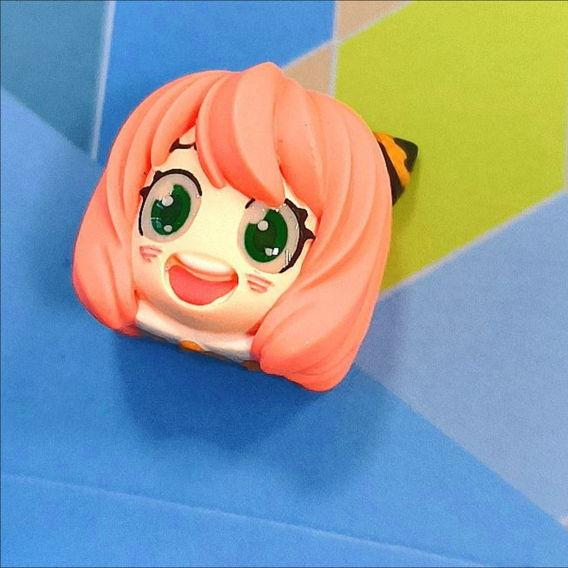 Anya Keycap 3D Creative Cute Cartoon MX Switch Mechanical Keyboard ...