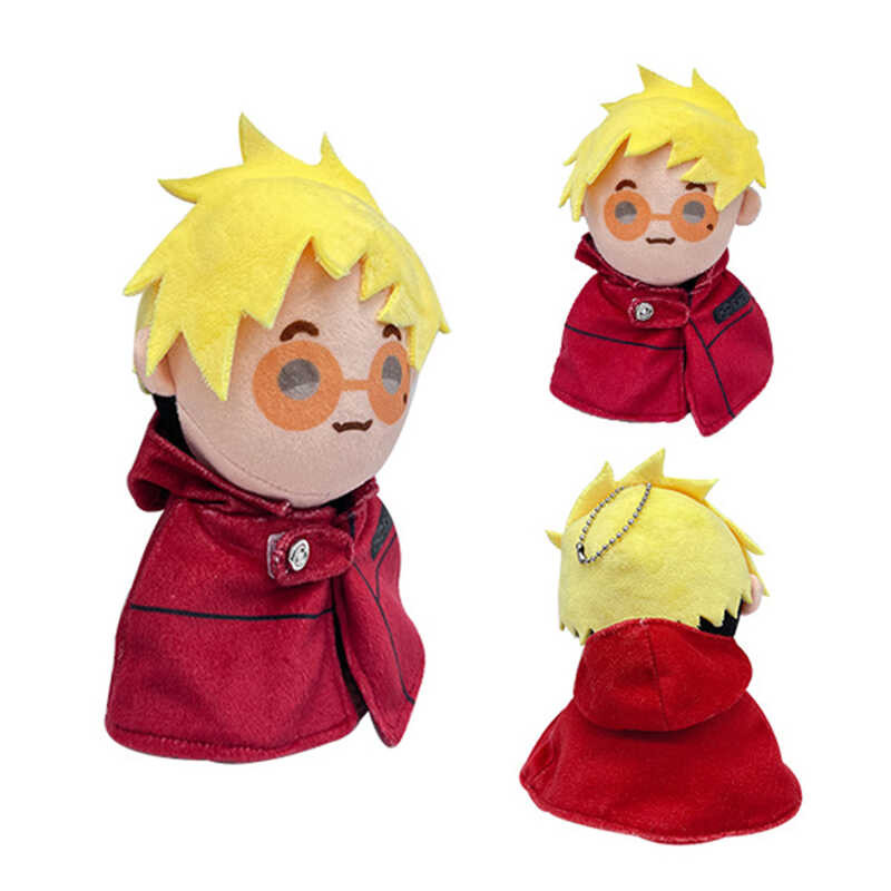 Anime 16cm Tri Vash The Stampede Plush Cartoon Stuffed Soft Toy ...