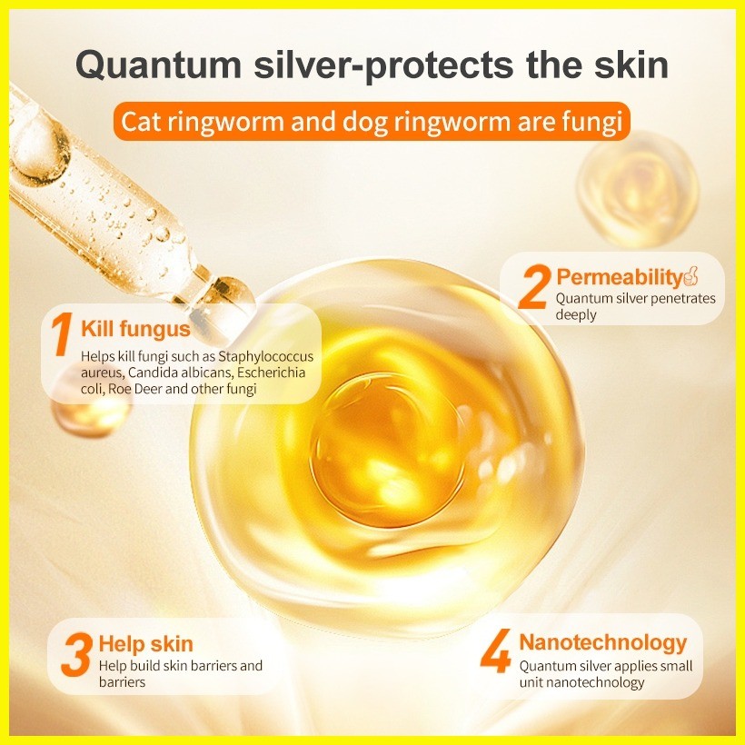 ☂ ⊙ PUAINTA Antifungal Pipot Skin Spray for Dog and Cat Pet Skin ...