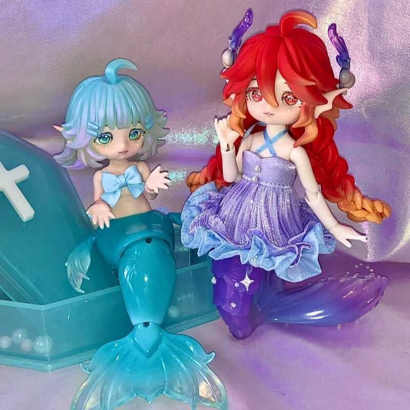Ce Chu Bd 1/12 Bjd Dolls Action Figure Mermaid Joint Movable Mysterious ...