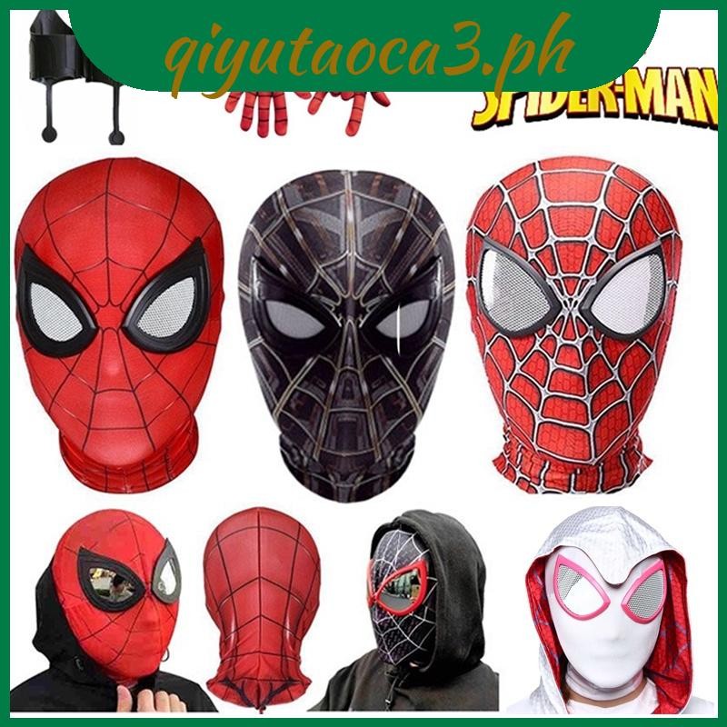 24Styles Superhero Spider Man Masks Into Spider Verse Miles Morales ...