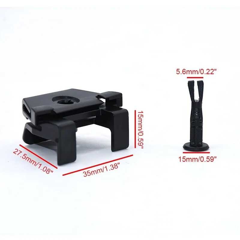 Car 10X Front Bumper Pagpapanatili Ng Clips Fender Retainer Fasteners ...