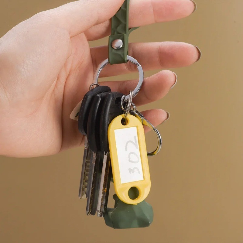 Waterproof Key Tags PP Material 10-50 PCS, Colorful Plastic Key Labels ...