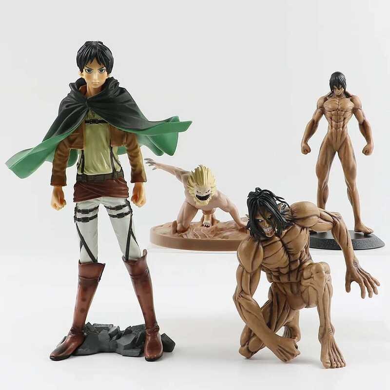 15Cm Attack On Titan Anime Figure Eren Jaeger Shingeki No Kyojin ...