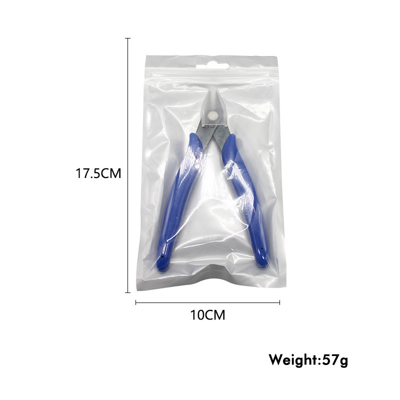 5 inch Precision Mini Flush Cutters Plastic Cutter Plier Small Side ...