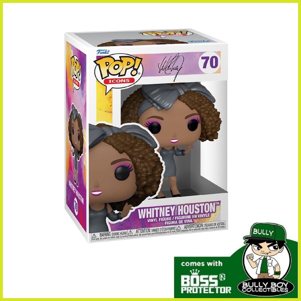 ♣ POP! Icons: Whitney - How Will I Know - Whitney Houston 70 With Boss ...