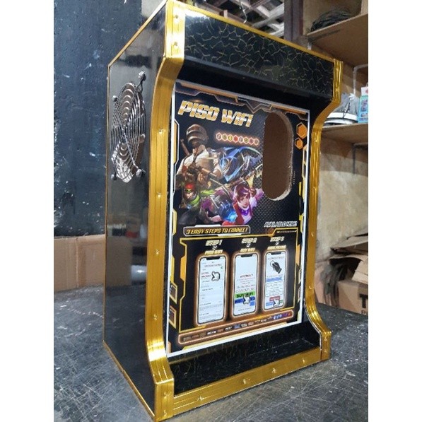 PISOWIFI VENDO BOX (with key lock and Free sticker) | Shopee Philippines