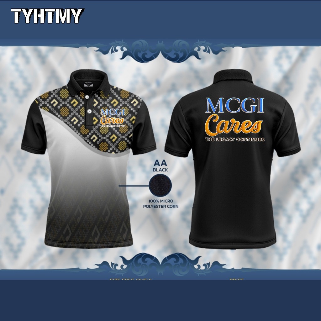 【Free Customized】MCGI shirt Summer 2025 New Design Full sublimation ...