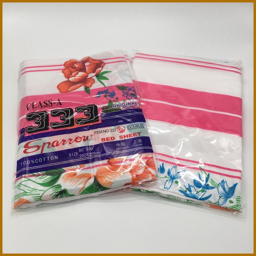 2022 New Design Cotton Bed Blanket Kumot Double size(202*228cm ...