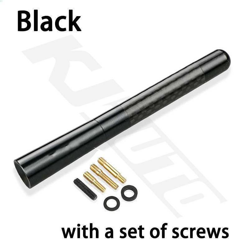 Universal 12cm Mitsubishi Strada Car Antenna Carbon Fiber Radio FM ...