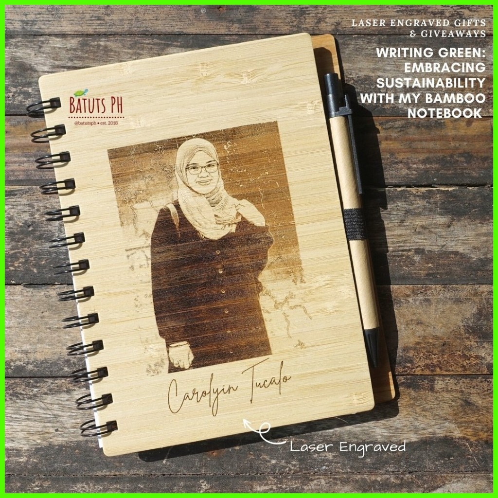 BatutsPh - Personalized bamboo Notebook -Bamboo Products, Journal ...