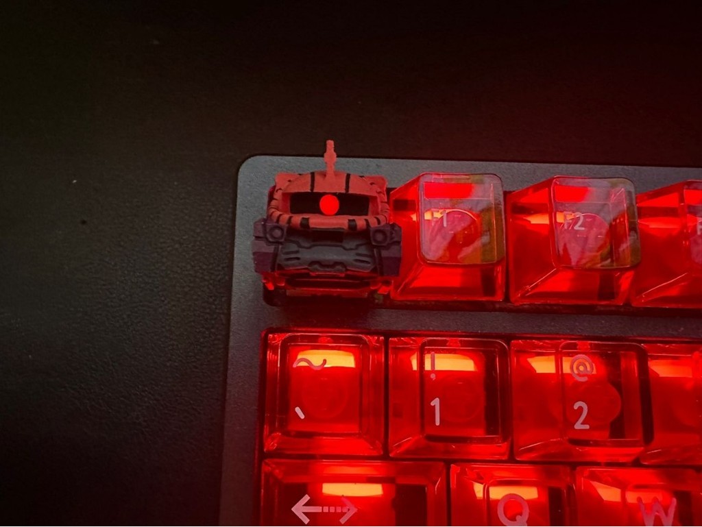 Zaku Keycap Cute Cartoon Cool MX Switch Mechanical Keyboard Light ...