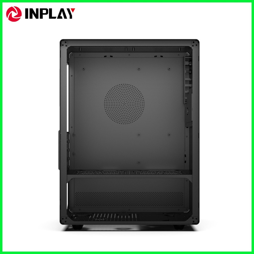∏ ♕ INPLAY Meta A500 Micro ATX PC Case With Tempered Glass Type-c Port ...