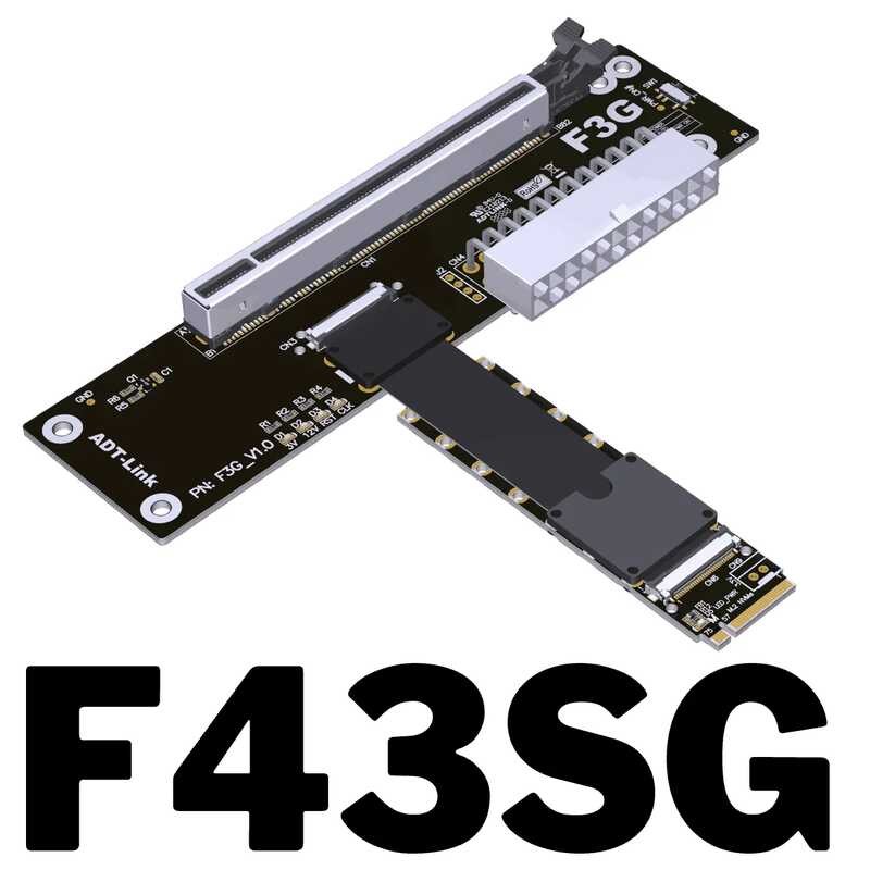 eGPU ADT-k NVMe GPU Dock PCIe 5.0 x4 High Speed PC Notebook Laptop ...