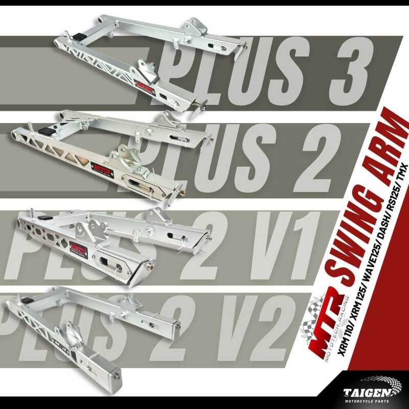 Arm MTR Swing 3 /Adjustable Prototype/ V2 Dia Cut Plus 2 V2( Wave Xrm Smash Dash Rs125 / TMX ...