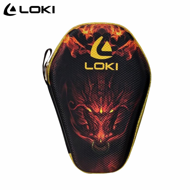 Original LOKI Table Tennis Racket Case Portable Ping Pong Bat Bag EVA ...