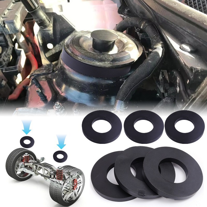 Car Rubber Silencer Pad - Tower Gaps Suspension Rubber Bushing - Shock ...
