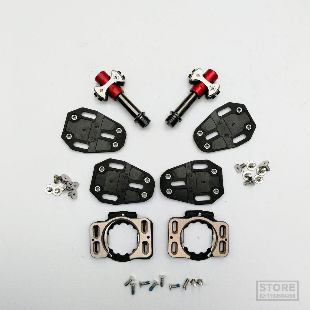 New Lollipop 69+ Speedplay Zero road bike pedal titanium alloy track sprint special bicycle ...