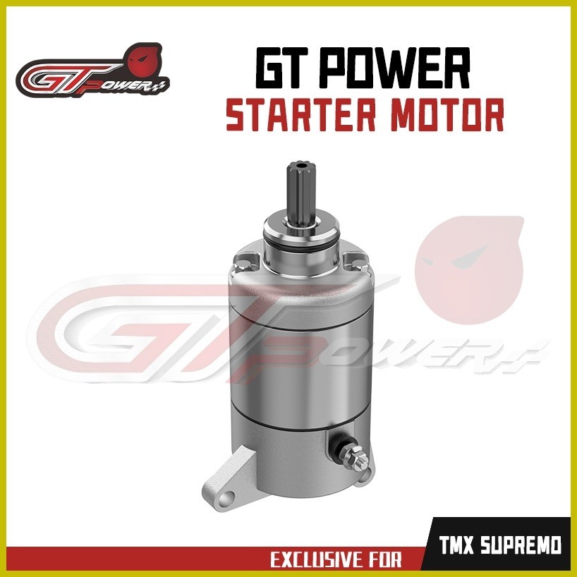 GT POWER Starter Motor TMX SUPREMO（9T CCW）Made In Thailand | Shopee ...