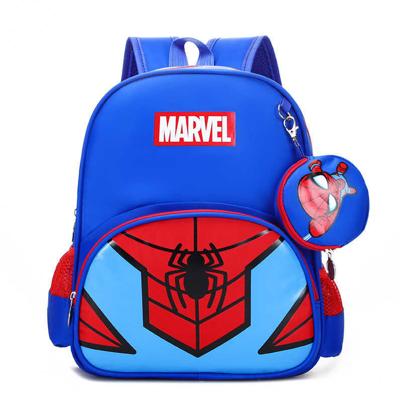 Spider Backpack Iron Man Shoulder Messenger Travel Schoolbag for ...