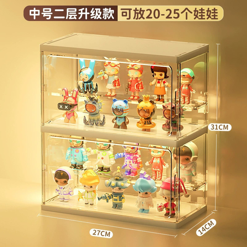 Bubble Mart Display Box Blind Box Shelf Storage Rack Hand-made Wall ...