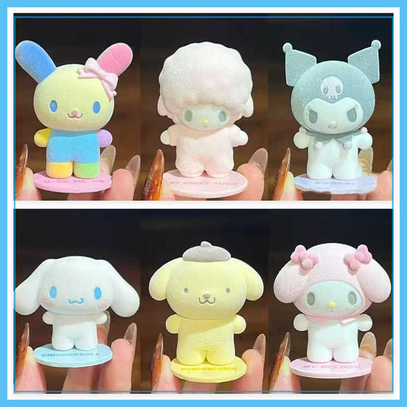 Sanrio Cking Magnetic Modeg Ornament Kitty Melody Kuromi Usahana ...