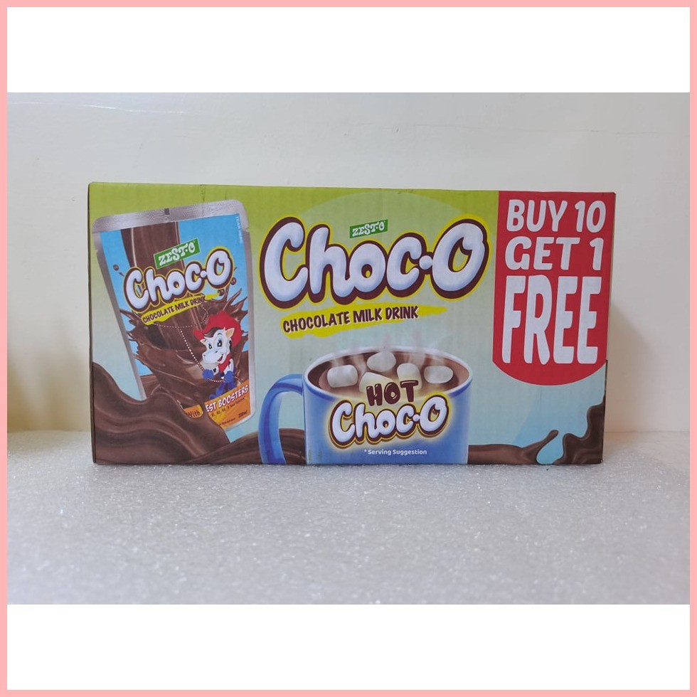 ZESTO CHOCO 1BOX CHOCOLATE MILK DRINK 180ML ORIGINAL AUTHENTIC | Shopee Philippines