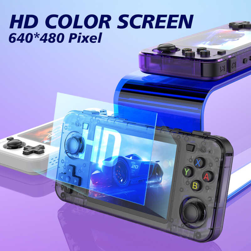 R36h New Retro Handheld Console Open-Source Ux System Classic Game ...