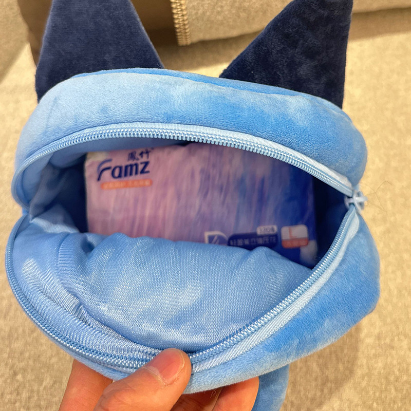 Bingo y Bluey Plush Backpack Family Cosplay Kindergarten Cartoon School ...