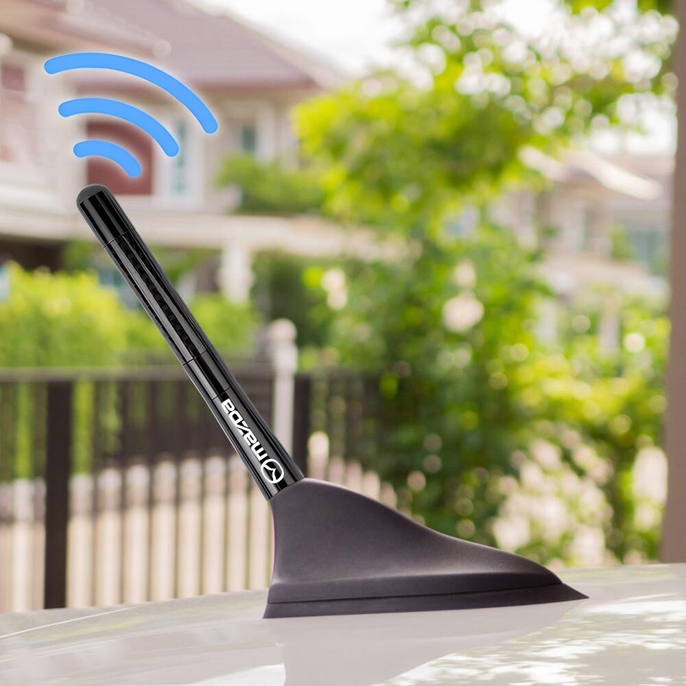 Roof Antenna Carbon Fiber Radio Antenna Suitable for Mazda 2 3 6 Atenza ...