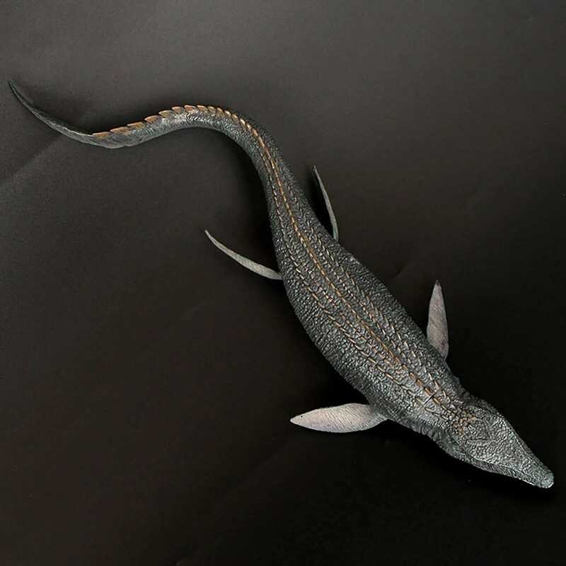 For Cubes Kids Large Model Large Playset Model Lifelike Mosasaurus ...