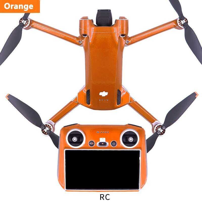 ury Protective Fluorescence Drone Sticker for DJI Mini 3 Pro Skin Cover ...