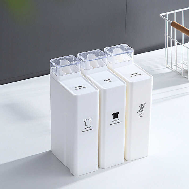 Laundry Detergent Powder Storage Box Washing Powder Container With ...