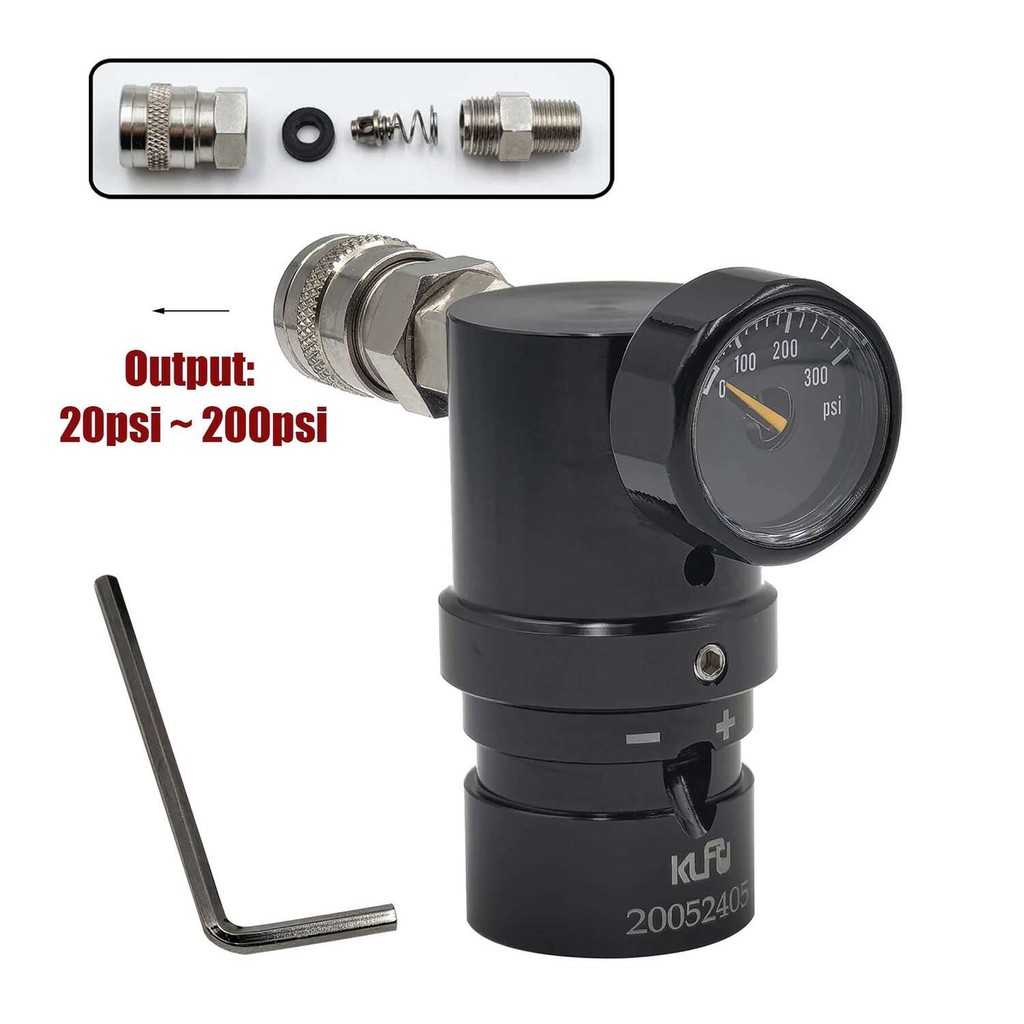 HPA Adjustable MR Gen 2 Micro Regulator Low Pressure with US 2202 ...