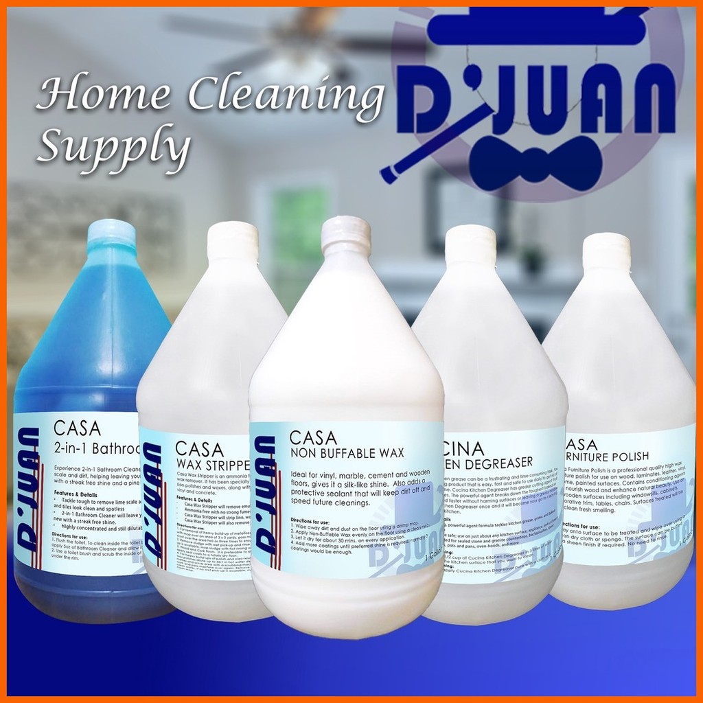 DJuan Casa Non Buffable wax - 1 Liter ( Floor Liquid Sealer Wax) (for ...