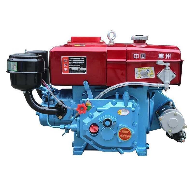 Changzhou isang silindro diesel Century type 175R180R190 water-cooled 6/8 horsepower small ...
