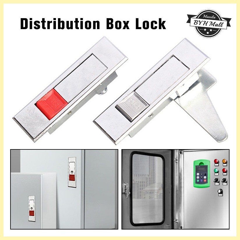⚙ ⚛ Distribution Box Push Button Door Lock Chrome Plated Zinc Alloy ...