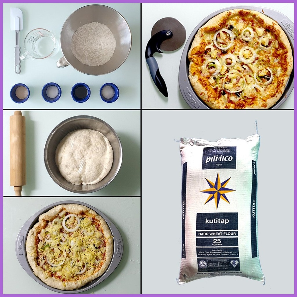 ۞ Kutitap Bread Flour 1kg (Hard Wheat Flour, 1st Class Flour) | Shopee ...