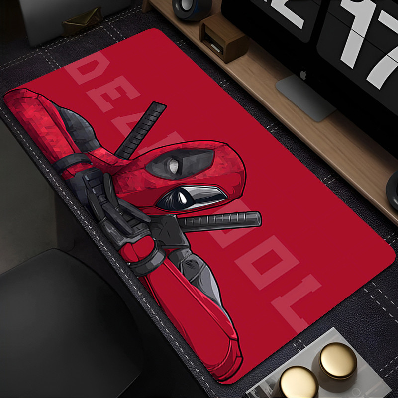 Marvel Deadpool Anime Mouse Pad Office PC Gamer Cabinet Mouse Mat ...