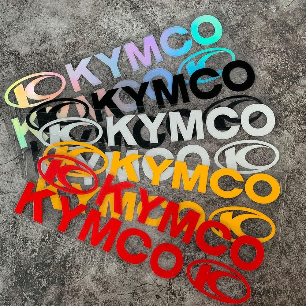 KYMCO Logo Letter Stickers for KYMCO Motorcycle Body Front Decorative ...