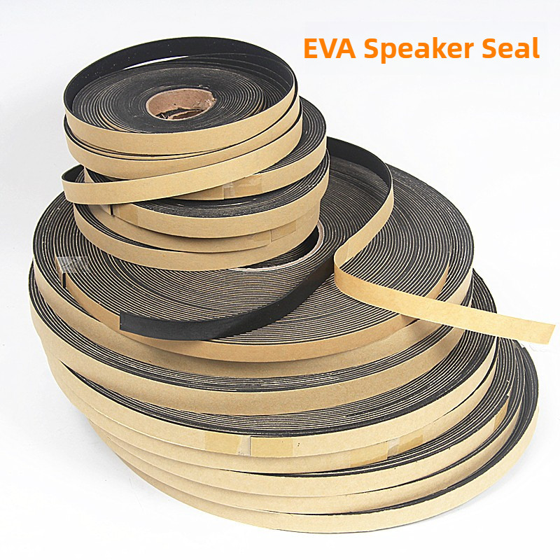 EVA Speaker Seal Foam Sponge Rubber Strip Single Sided Adhesive ...