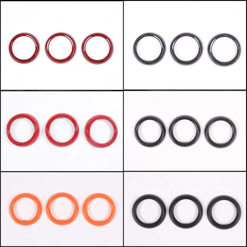 Air Car Conditioning Vent Trim Rings For Mazda Mx-5 ND 2016 2017 2018 ...