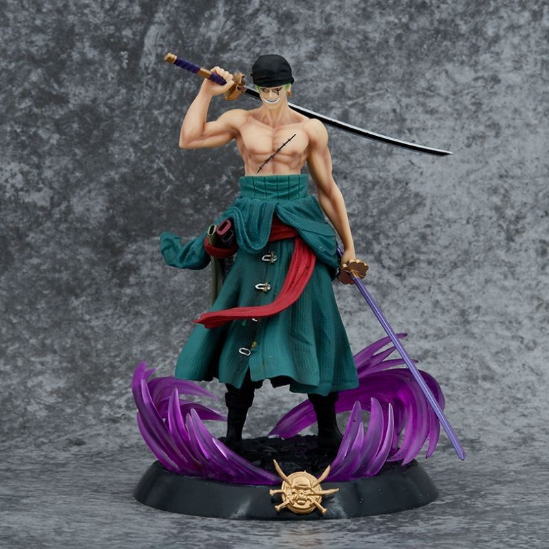 Anime Masterpiece One Piece GK Small Fantasy Solon Three Blade Flow ...